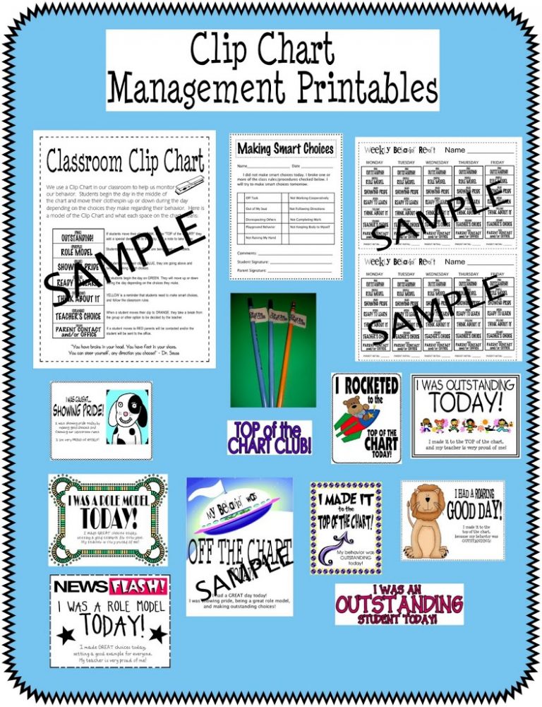 Clip Chart Management Forms