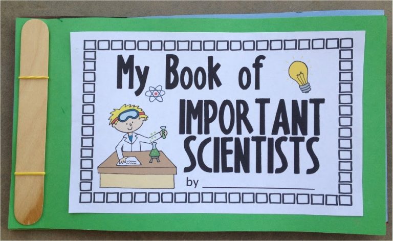 Important Scientist Flap Book- YAY! - Teach-A-Roo